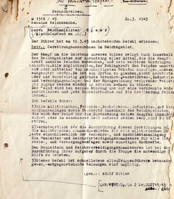 Hitlers "Nero-Befehl"